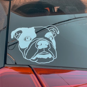 Custom Pet Car Decal Dog/cat Vinyl Decals Laptop Decal Pet Portrait Pet ...