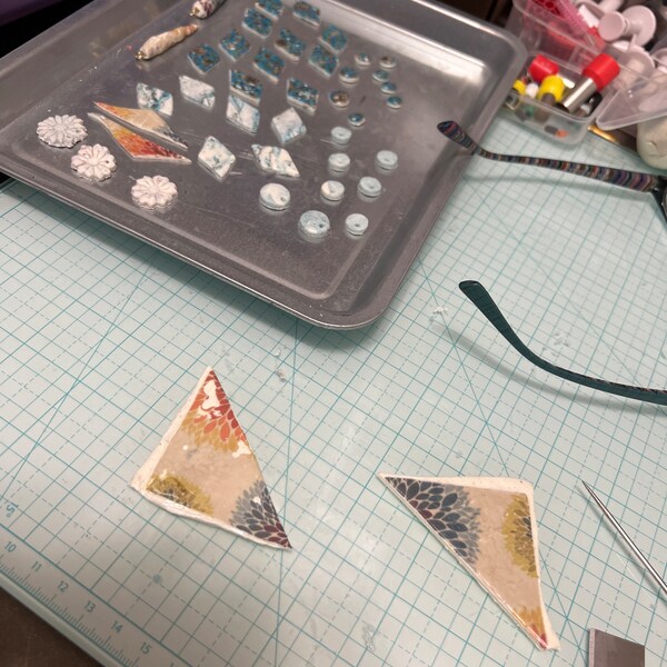 Polymer Clay Large STAMP and CUTTER Set Moroccan Lace Trinket Ring Dish ...