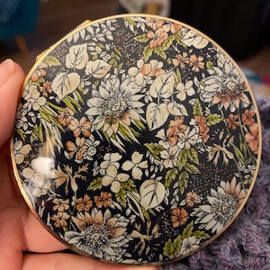 Maling Lustre Dish 1929 Chintz Chestnut Brown Painted Colours - Etsy