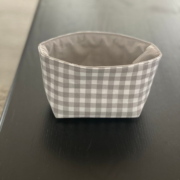 Extra Small Fabric Basket|fabric Bin|storage Solutions|green Floral and ...