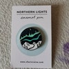 Northern Lights Enamel Pin - Etsy