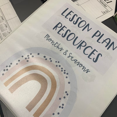 MODERN RAINBOW Binder Covers and Spines Editable Calm Colors Classroom ...