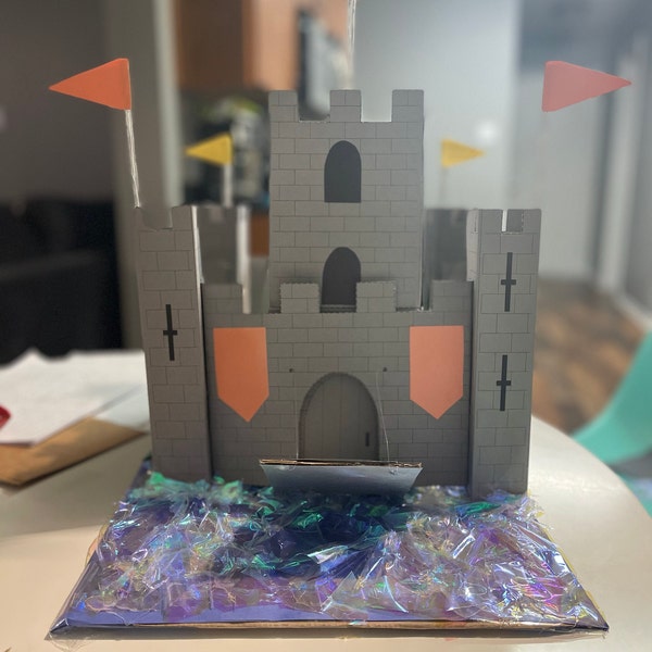 Castle & Keep Bundle: Printable Papercraft - Etsy