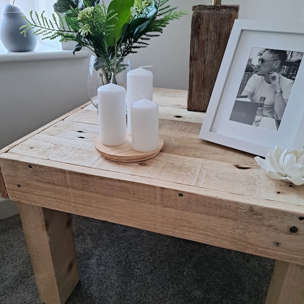 Small Rustic Coffee Table - Etsy