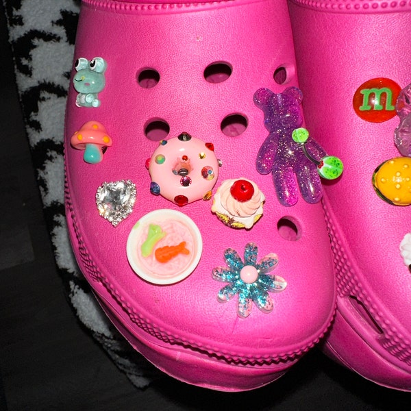 Rainbow Funky Charm Necklace and Bracelet Rainbow Link Chain Necklace ...