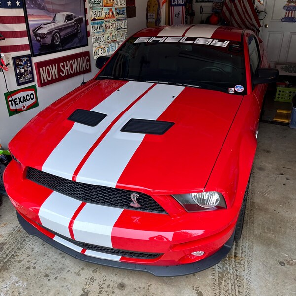 Shelby Cobra Snake GT350 GT500 Vinyl Decal - Etsy