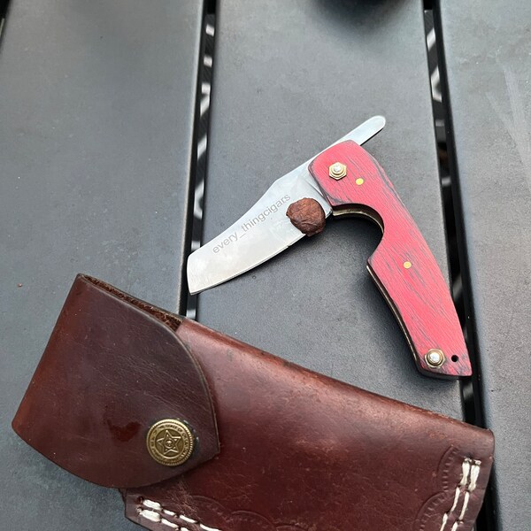 Custom Hand Made Damascus Steel Straight Folding Razor With Shaving ...