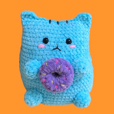 CAT BED CROCHET Pattern Pet Crochet Bed Cat Pod Crochet Pattern Cat ...