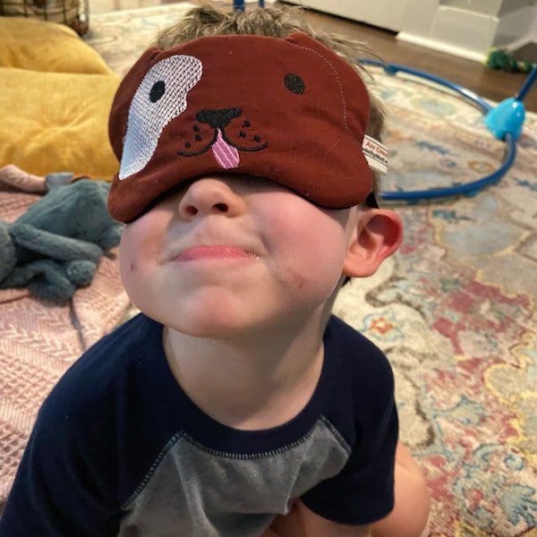 Embroidered Eye Mask for Sleeping, Cute Sleep Mask for Kids, Adults ...