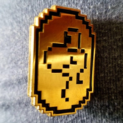 Yoshi Coin Enamel Pin - Etsy