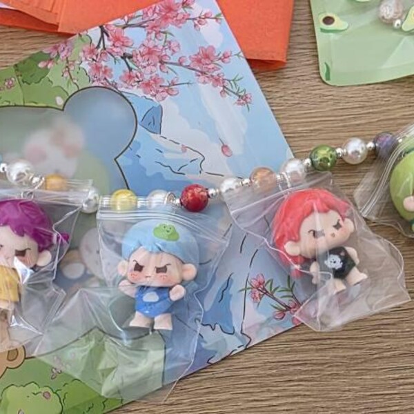 Authentic POPMART Pop Beans Keychain | Phone Charm| Purse Charm | Molly ...