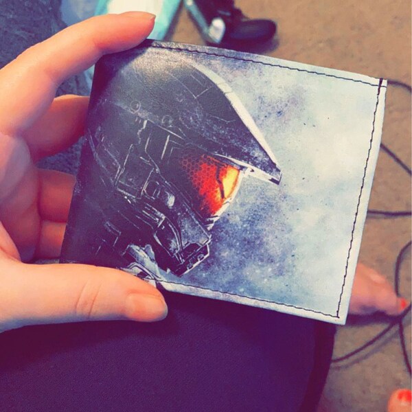 Handmade Video Game Inspired Leather Bifold Wallet.christmas Gifts ...