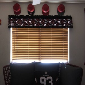 Valance Curtain Seattle Seahawks NFL Football Navy Blue Custom - Etsy