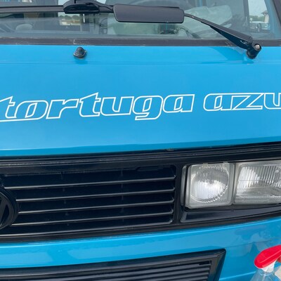 Custom SYNCRO Vinyl Decal/sticker/lettering Customized Message VW ...