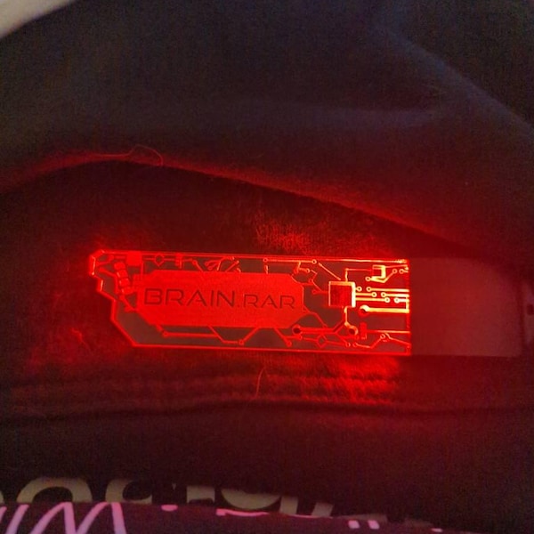 Futuristic Cyber LED Keychain | Different Designs - Circuit Board ...