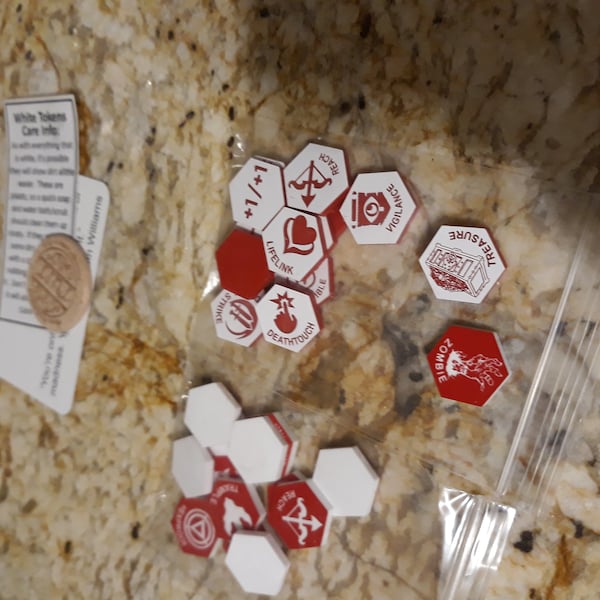 Magic the Gathering (mtg) Counters - 13 Pieces | Plastic | Laser ...