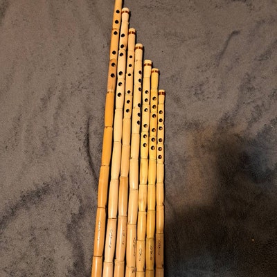 Egyptian Professional Ney Nay Flute Woodwind FULL Set 7 Pcs by ALSAID ...