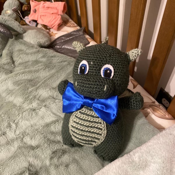 Dragon Firefighter and Knight | 2in1 PDF Crochet Amigurumi Pattern ...