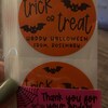 Trick or Treat Bag Stickers Halloween Labels Custom Halloween Stickers ...