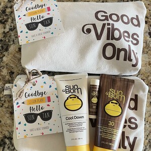 Printable End of School Tag Goodbye Lesson Plans, Hello Sun Tan End of ...