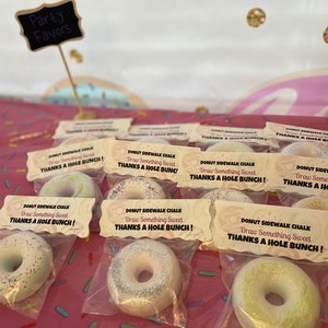 Welcome Back to School Gift From Teacher DONUT Sidewalk Chalk Class ...