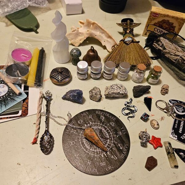 Witchcraft Kit Medium 35 Items, Witchcraft Supplies, Wicca Supplies ...