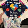 Customized Autism Awareness Graduation Cap, Personalized Cap Decoration ...
