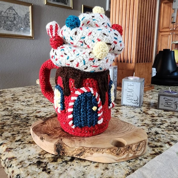Christmas Mug House Crochet Pattern - Etsy