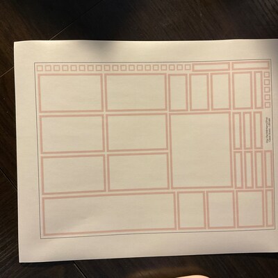 Planner Box Stickers for Happy Planner, Colorful Planner Boxes, Write ...