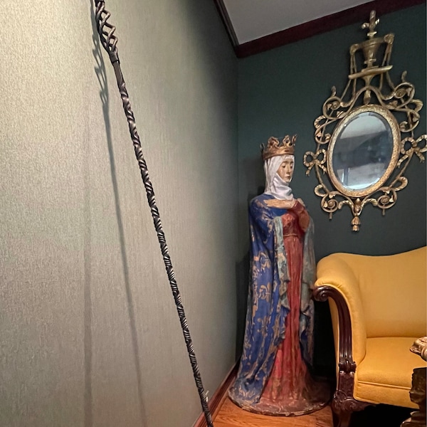 Long Shaman Staff Völva Staff Handmade Staff of the Vǫlur Völva Wand ...