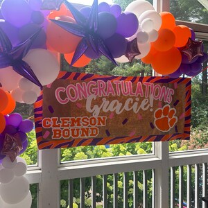 Personalized Hand Painted Banner Sign for Birthday, Baby Shower ...