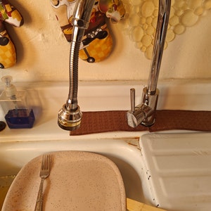 Faucet Splash Catcher Kitchen Faucet Bib Kitchen Faucet Drip Catcher ...