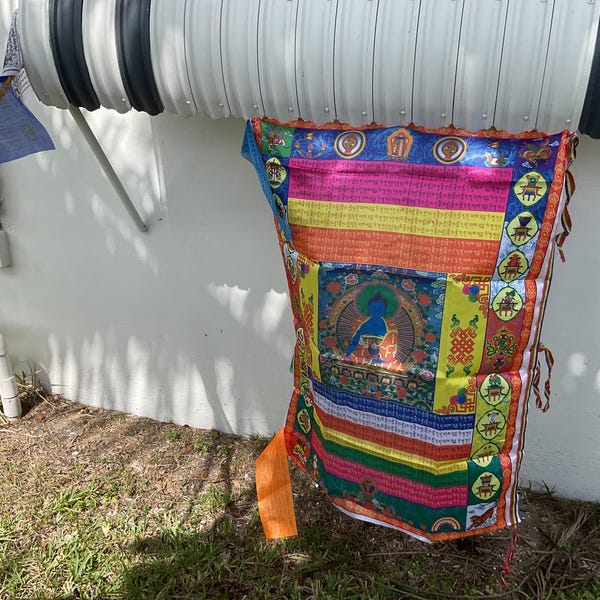 Huge Medicine Buddha Prayer Flag Banner |tibetan Prayer Flags | 27in X ...