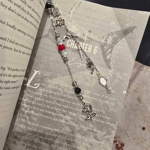 Book Bling - Haunting Adeline Inspired Bookmark - Zade & Adeline - Cat ...