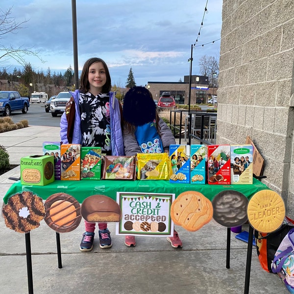 Girl Scout Cookie Booth Payment Sign - Venmo, QR Sign - Etsy