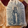 Virgin Mary Rosary Bag - Catholic Prayer Bag - Personalized - Custom ...