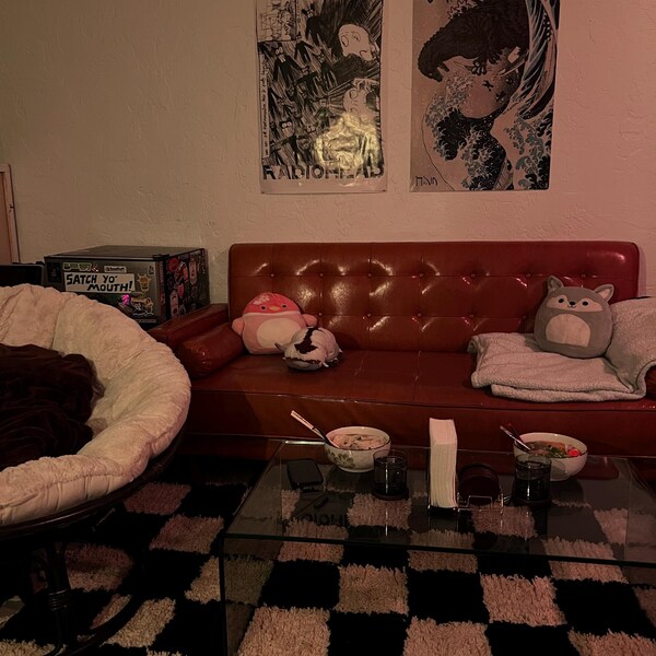 Large Black and White Checkered Rug, Moroccan Berber Checkered Rug ...