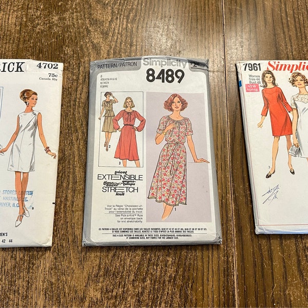 UNCUT 1980's Butterick Pattern 3477. Size 16, Bust 38 - Etsy