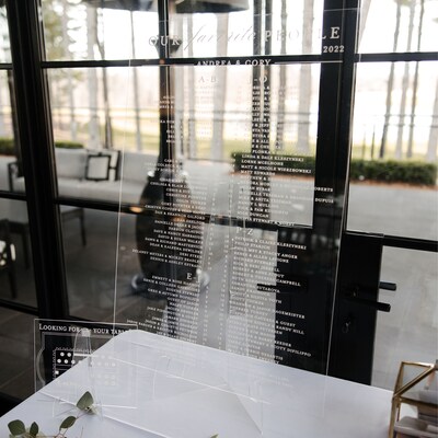 Gold Elegant Wedding Cursive Table Number Custom Laser Cut - Etsy