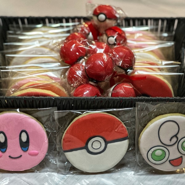 Pokémon Pokeball Cake Pops - Etsy