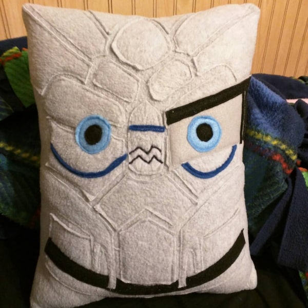 Garrus Vakarian, Mass Effect, Liara, Pillow, Plush, Cushion - Etsy