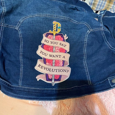 Revolution Back Patch - Etsy