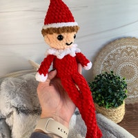 NO-SEW Crochet PATTERNS: Naughty Elves (english/français) - Amigurumi ...