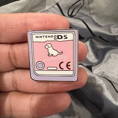 Nintendogs Game Cartridge Inspired Hard Enamel Lapel Pin Badge - Etsy