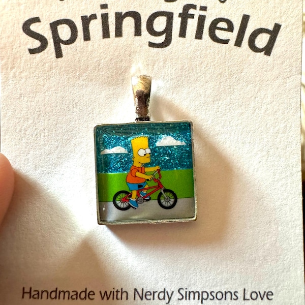 Simpsons Nuts and Gum Hologram Pendant Keychain From Lisa Vs. Malibu ...