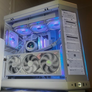 White Color Sleeved PC Psu Extension Cable Cpu Gpu Sata Extension Cords ...