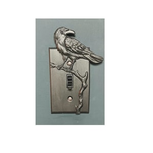 Gothic Bat Light Switch Plate - Etsy