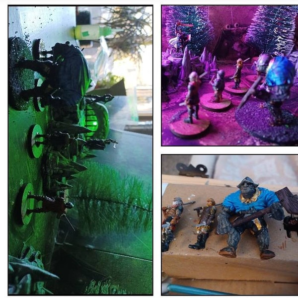 Thugs 3D Printed Resin Miniature | Tabletop Role Playing | Dungeons and ...