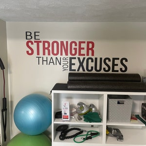 Gym Decor Ideas, Gym Design Ideas, Ideas for Home Gym, Office Wall Sign ...