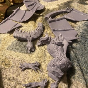 Brass Dragon Walk DND TTRPG Premium Quality ECO Resin by Lord of the ...